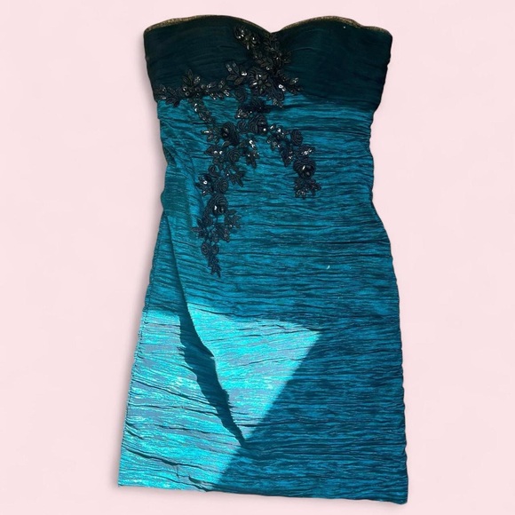 Onyx Nite | Dresses | Vintage Whimsygoth Strapless Prom Dress | Poshmark